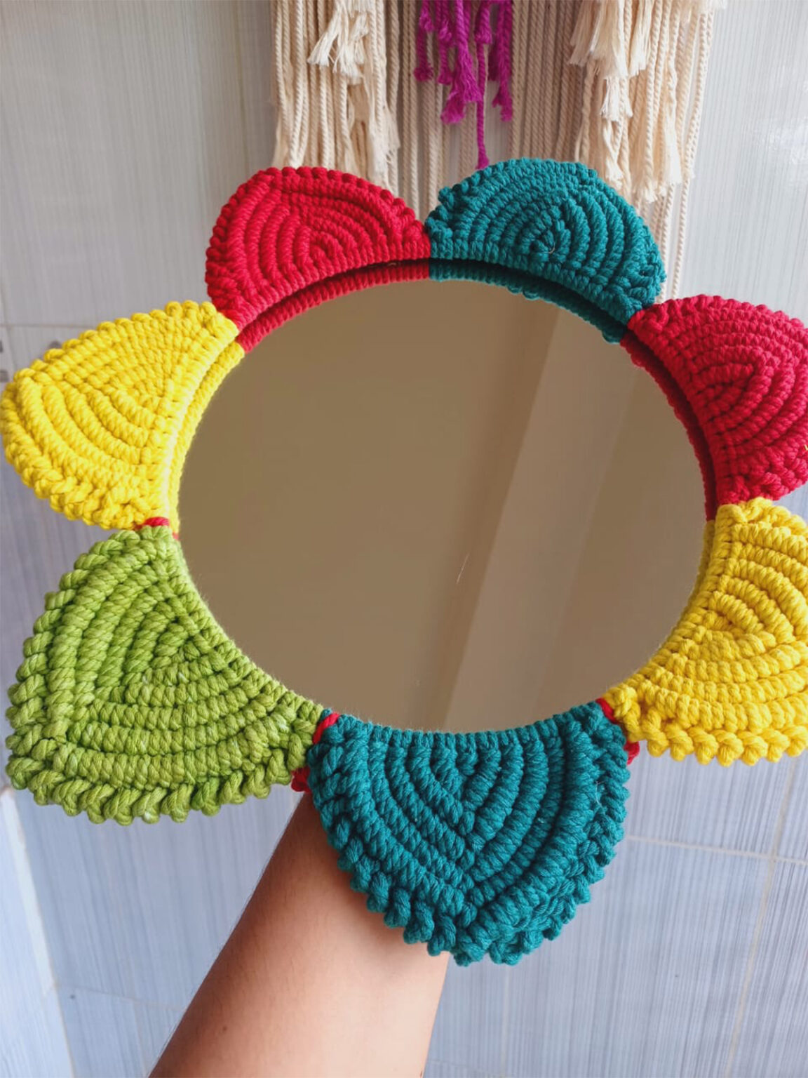 Macrame Mirror – Choturvuz