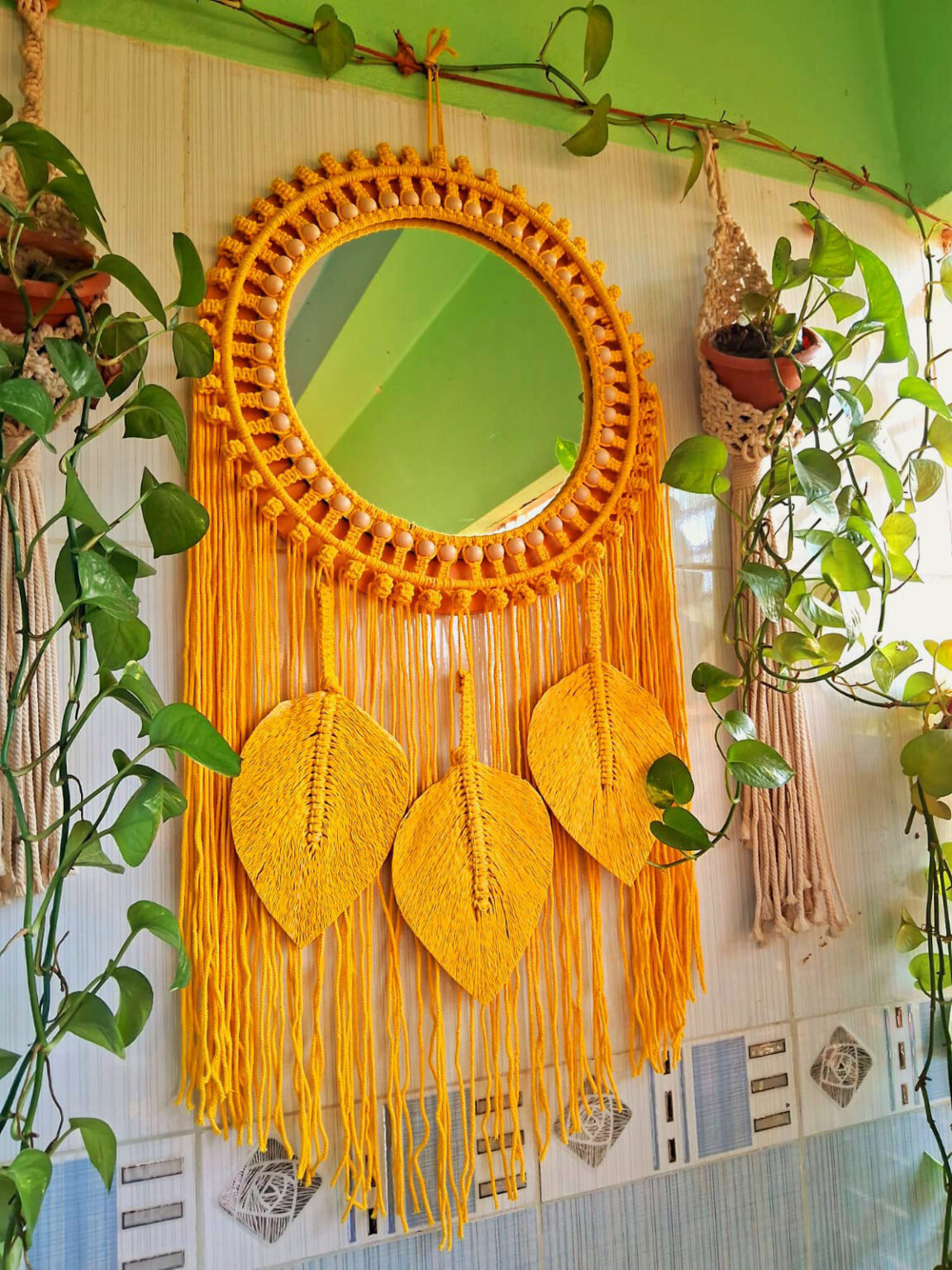 Macrame Mirror – Choturvuz